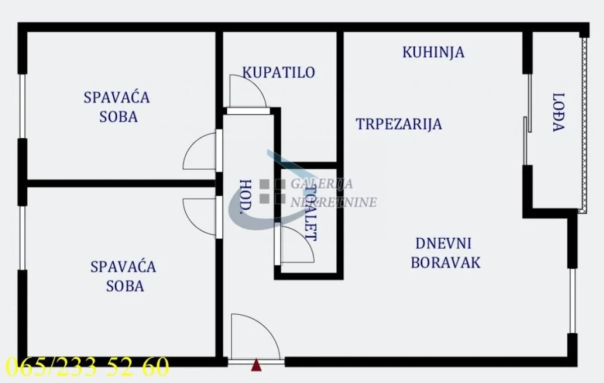 Prodaja, trosoban stan, 50m2, Rakovica, Beograd