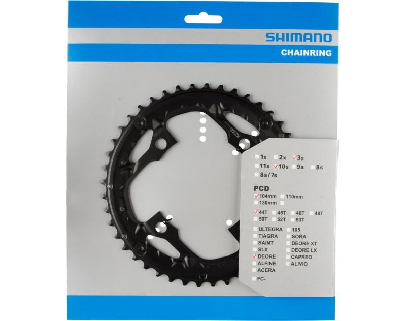 Lančanik srednji SHIMANO Deore T661 44T crni