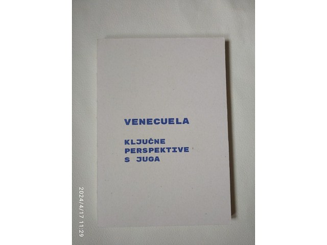 Venecuela,kljucne perspektive s juga