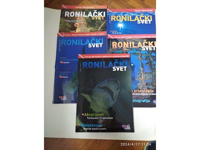 Ronilacki svet 5 primeraka