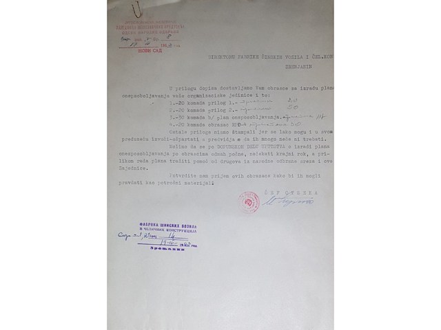 Dokumenti `JUGOSLOVENSKE ŽELEZNICE` Jugoslavija