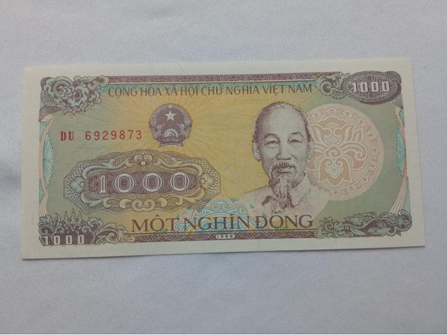 Vijetnam 1.000 dong,1988 god.UNC