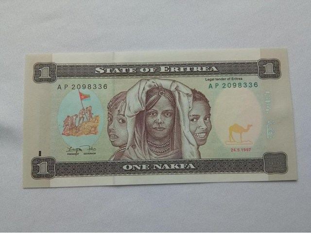 Eritreja 1 nakfa,1997 god.UNC