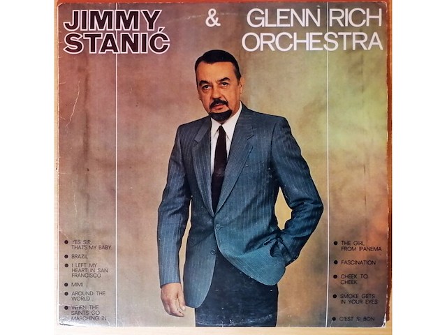 jazz LP: JIMMY STANIĆ &;;; GLENN RICH (1985) perfektna