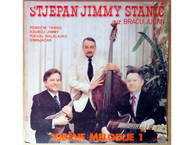 LP STJEPAN JIMMY STANIĆ - Vječne melodije 1, ODLIČNA