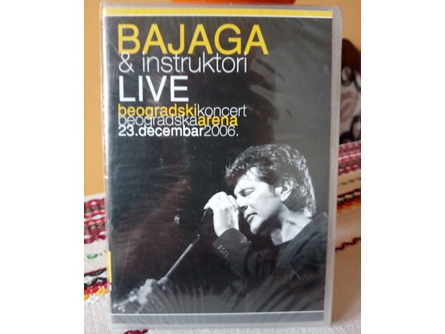 Bajaga &;; Instruktori ‎–  Beogradski koncert (DVD)