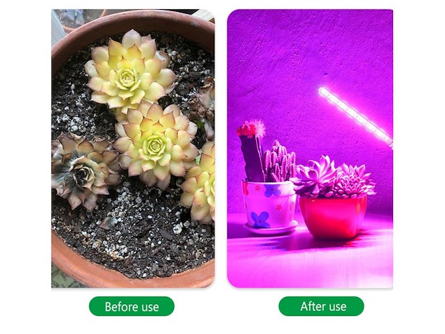 USB UV LED lampa za rast biljaka