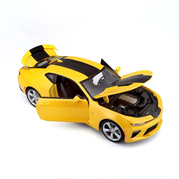 Auto Maisto 1:18 Chevrolet Camaro žuti