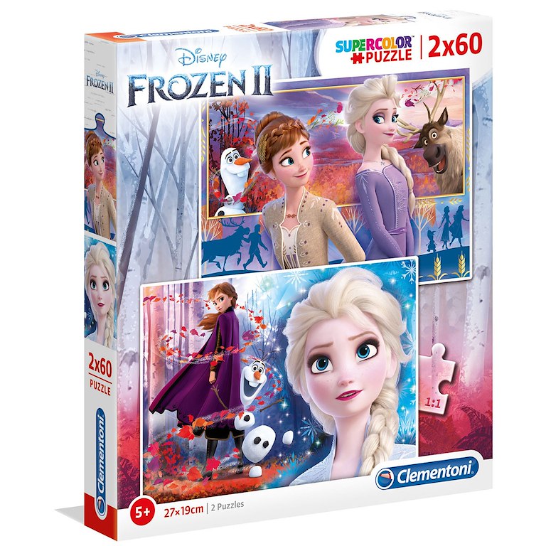Clementoni puzle Frozen II 2x60delova