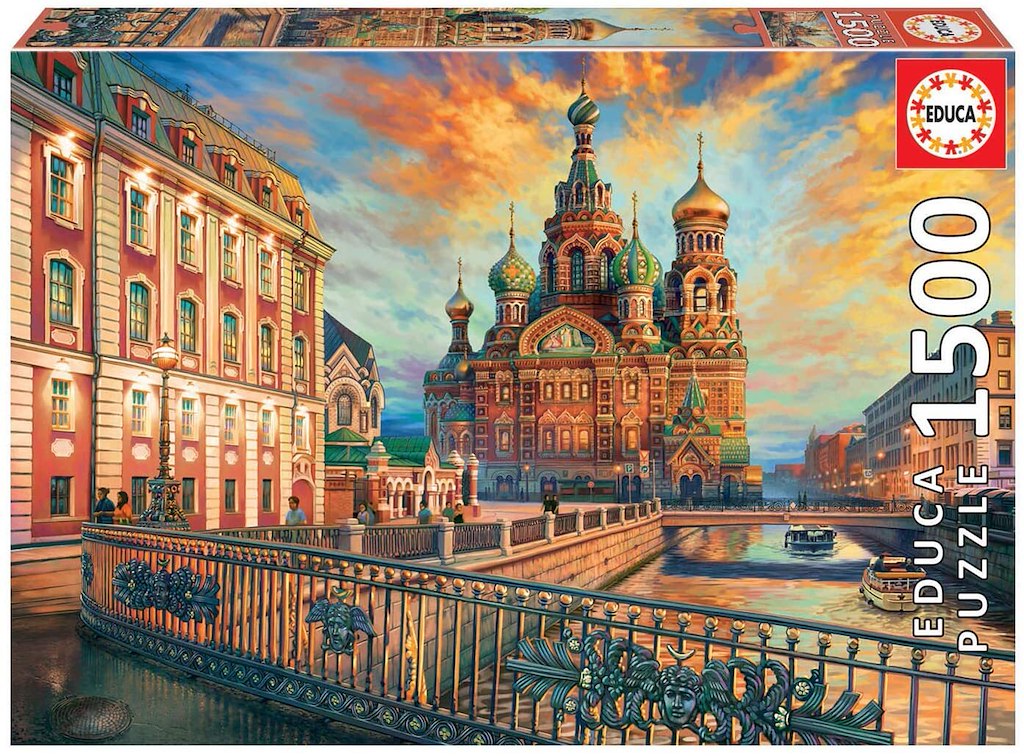 Educa puzle Sankt Petersburg 1500 delova
