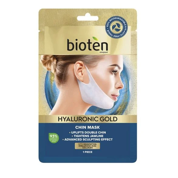 Bioten hyaluronic gold maska za podbradak 1kom