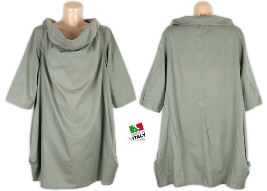 MADE IN ITALY pamučna tunika haljina (L)