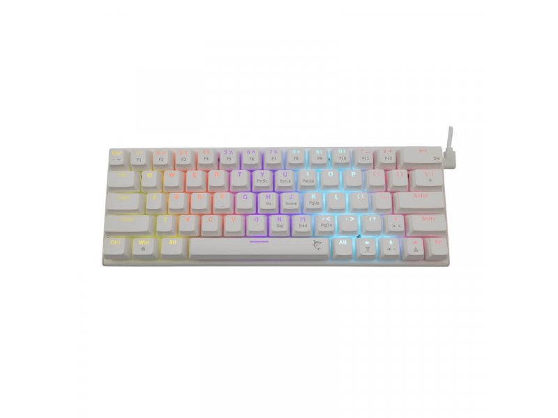 WHITE SHARK WAKIZASHI WHITE GK-002122 US GEJMERSKA TASTATURA