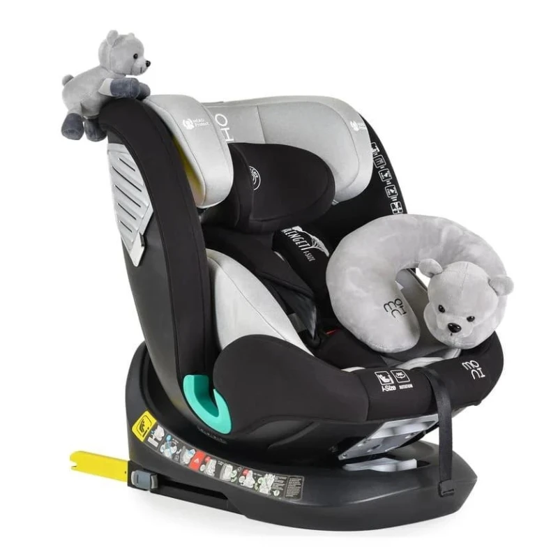 Cangaroo Serengeti Isofix auto sedište i-Size Light Grey, 40-150 cm