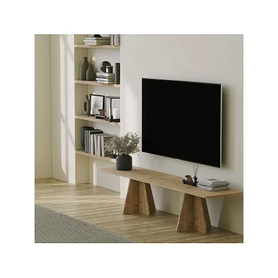 HANAH HOME TV POLICA MUSHROOM SAPPHIRE OAK CENA