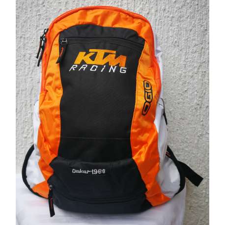 Moto ranac KTM beli- orange