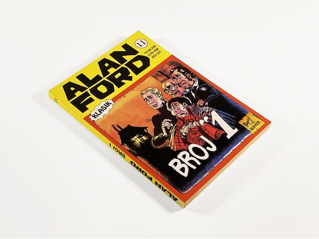 Alan Ford klasik 11 - Broj 1