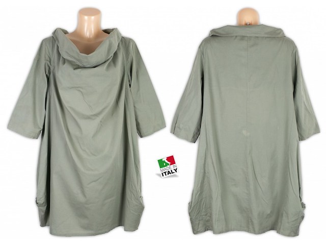 |O| MADE IN ITALY pamučna tunika haljina (L)