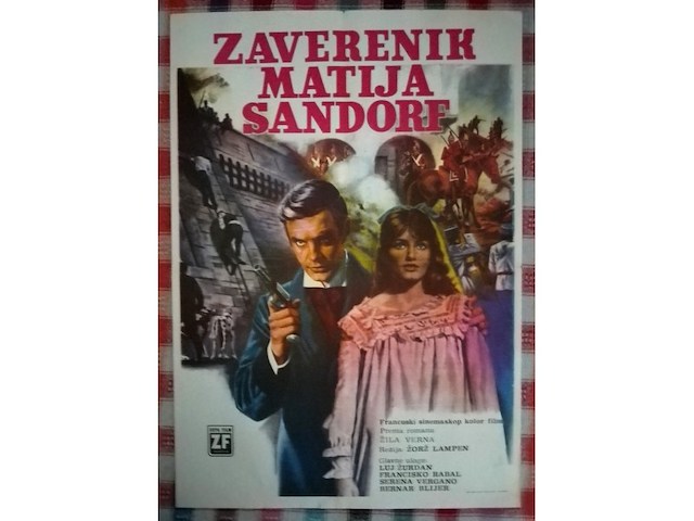 plakat ZAVERENIK MATIJA SANDORF