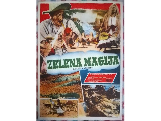 plakat ZELENA MAGIJA