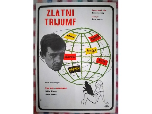 plakat ZLATNI TRIJUMF