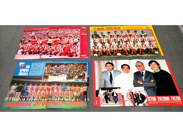 LOT 10 Postera SD FK CRVENA ZVEZDA JUGOSLAVIJA