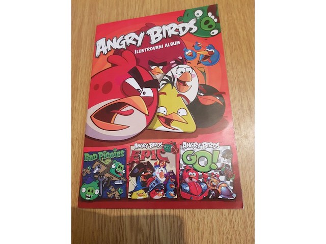 Album - Angry birds (Rovio),crveni album 5/160 + 0/20