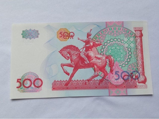 Uzbekistan 500 sum,1999 god.UNC