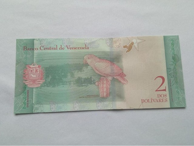 Venecuela 2 bolivara,2018 god.UNC