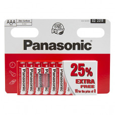 Baterija Panasonic cink-karbon AAA R03