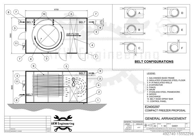 Kompaktni zamrzivači
AKW Engineering Ltd.