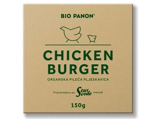Organski Pileći Burger Bio Panon 150g
