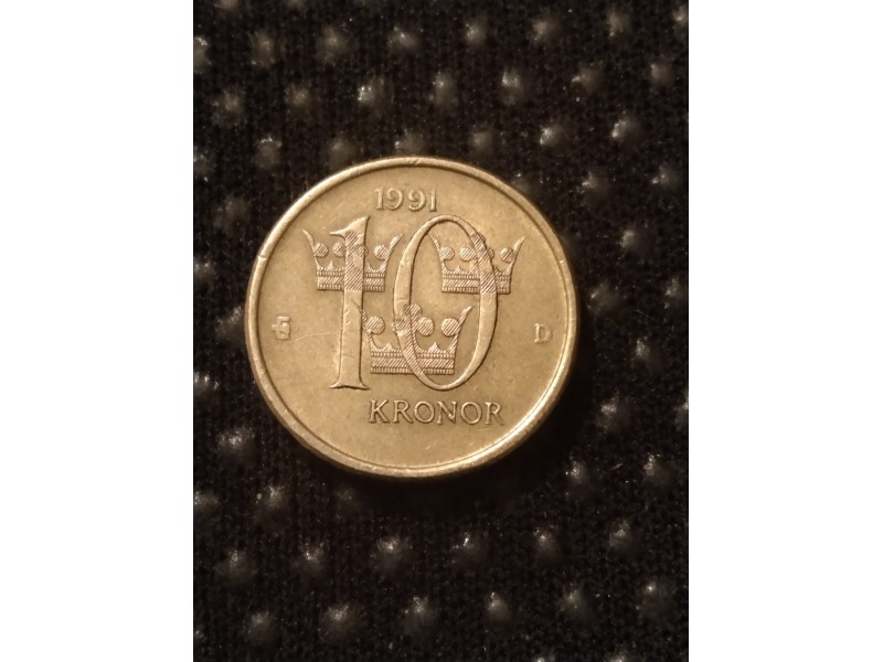 10 krune 1991 švedska