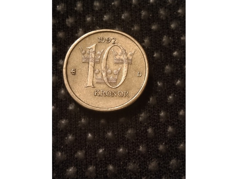 10 krune 1992 švedska