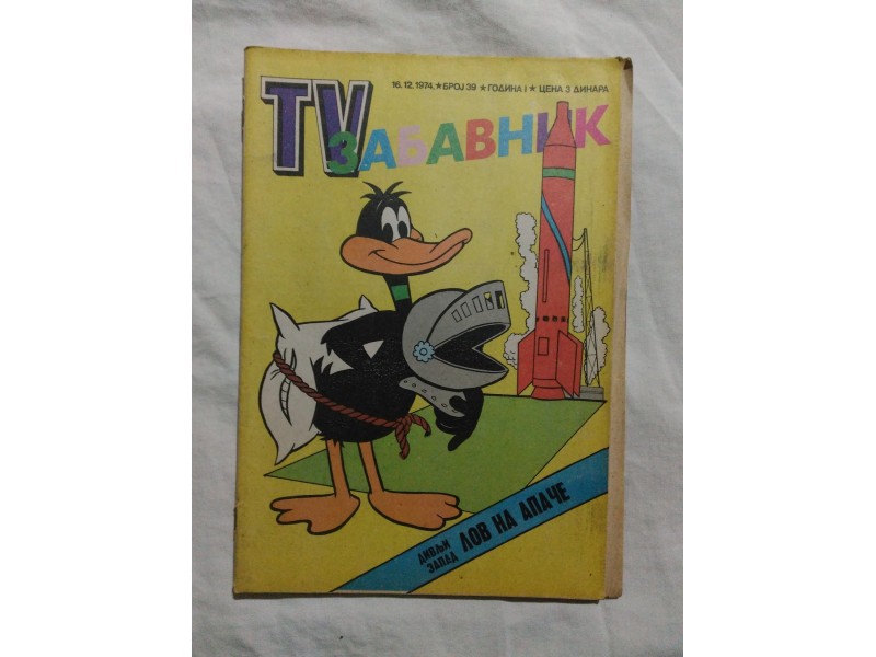 TV Zabavnik broj 39, poster Zeljeznicar