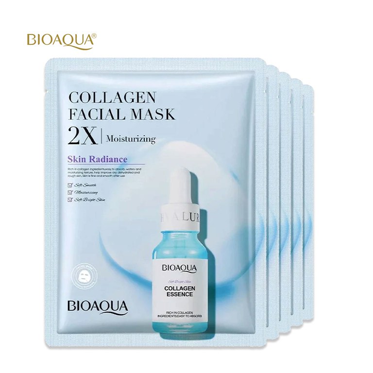 Bioaqua Collagen maska za lice 30g 5kom