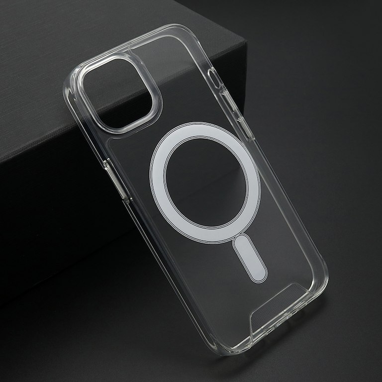 iPhone 11 Pro - Zastitna maska (futrola) STANDARD MagSafe (5.8) providna (bela) (MS)