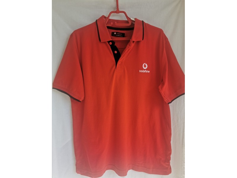 Crveno crna polo majica M/L