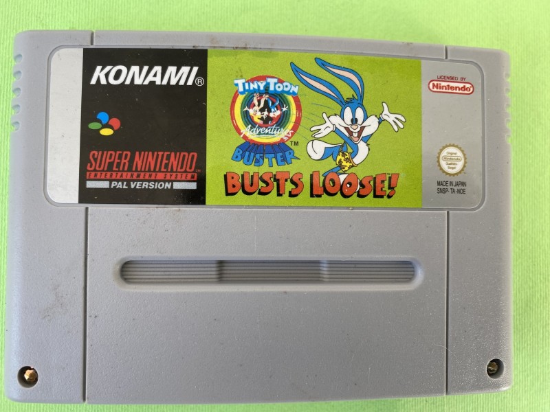 BUSTER BUSTS LOOSE - Super Nintendo igrica