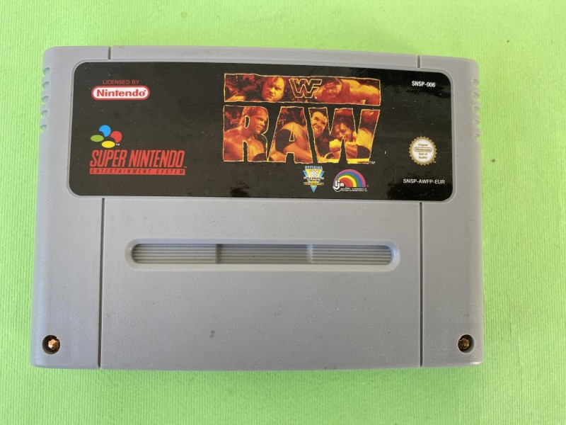 WWF Raw Wrestlemania - Super nintendo igrica