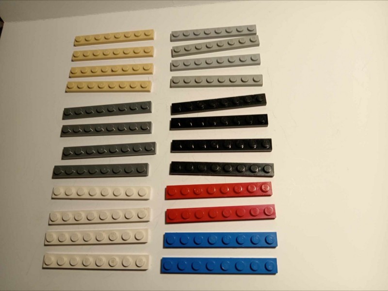 Lego 3460 Plate 1 x 8