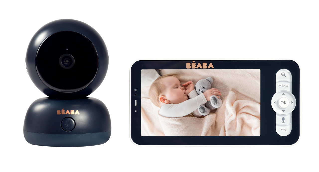 BEABA baby video monitor ZEN PREMIUM, night-blue