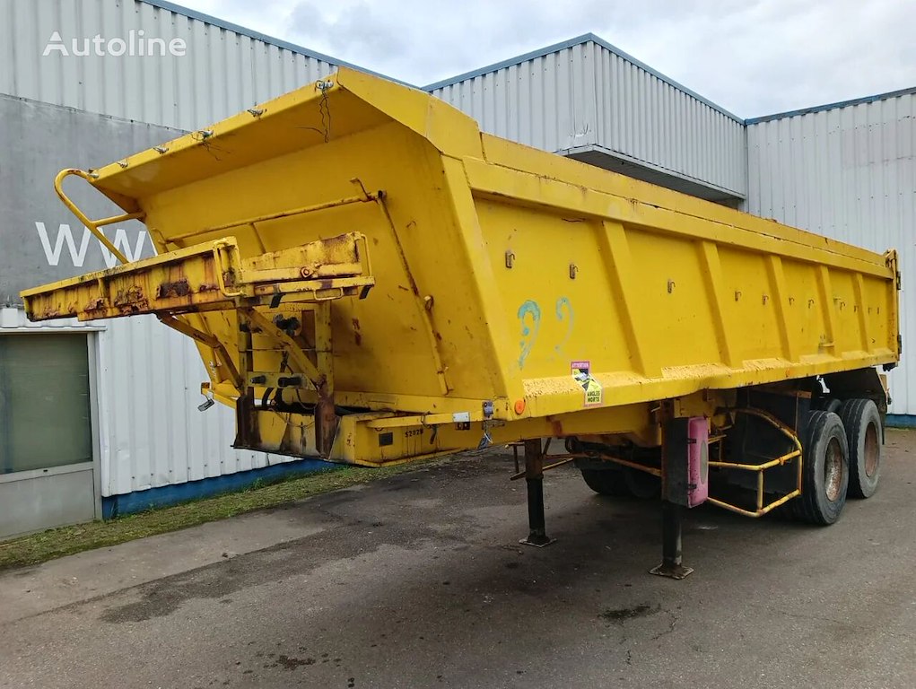 Marrel Hydrauliek 2 Axle Steel Tipper, 8 Tyres , Spring Suspension , Dr poluprikolica kipera