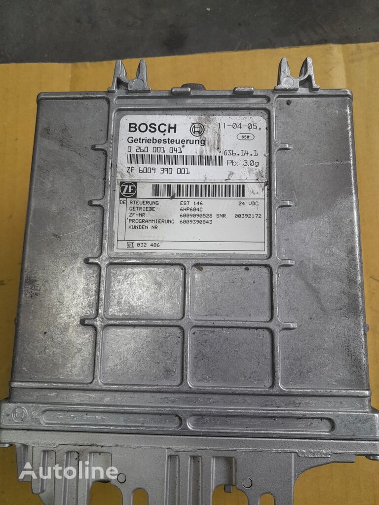 Sterownik skrzyni biegów 6HP604C Bosch 0 260 001 041 za autobusa