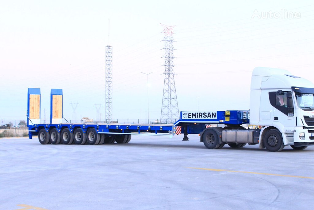 Nova Emirsan Immediate Delivery From Stock Heavy Duty Low Loaders 2024 poluprikolica sa niskom platformom