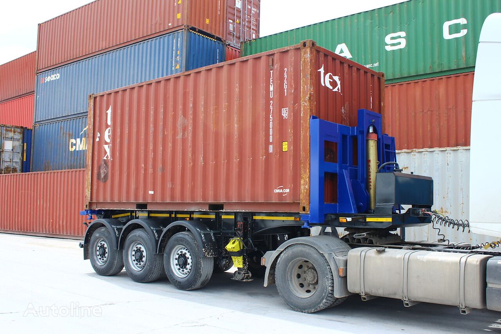 Emirsan 20 FT TIPPING CONTAINER CARRIER | 2024 EMIRSAN poluprikolica za prevoz kontejnera