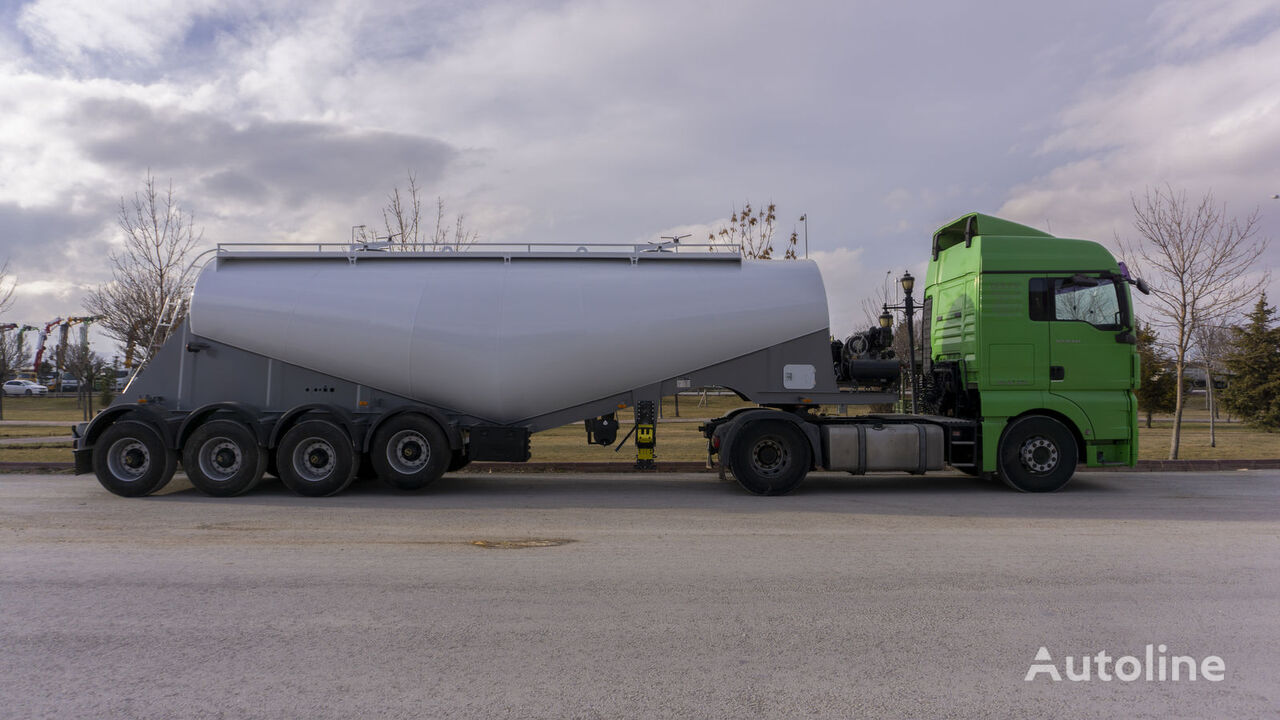 Nova Emirsan 2024 4 Axle Cement Tanker Trailer cisterna za prevoz cementa