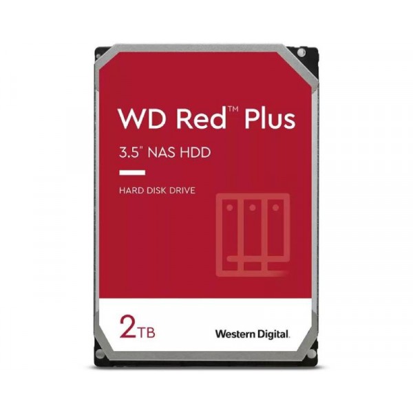 Western Digital WD 2TB 3.5 inča SATA III 64MB WD20EFPX Red Plus