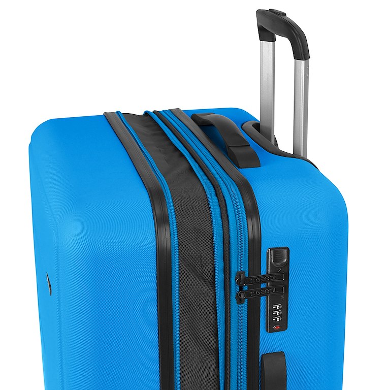 Kofer srednji PROŠIRIVI 47x66x27/31 cm ABS 70/80,5l-3,6 kg Future svetlo plava