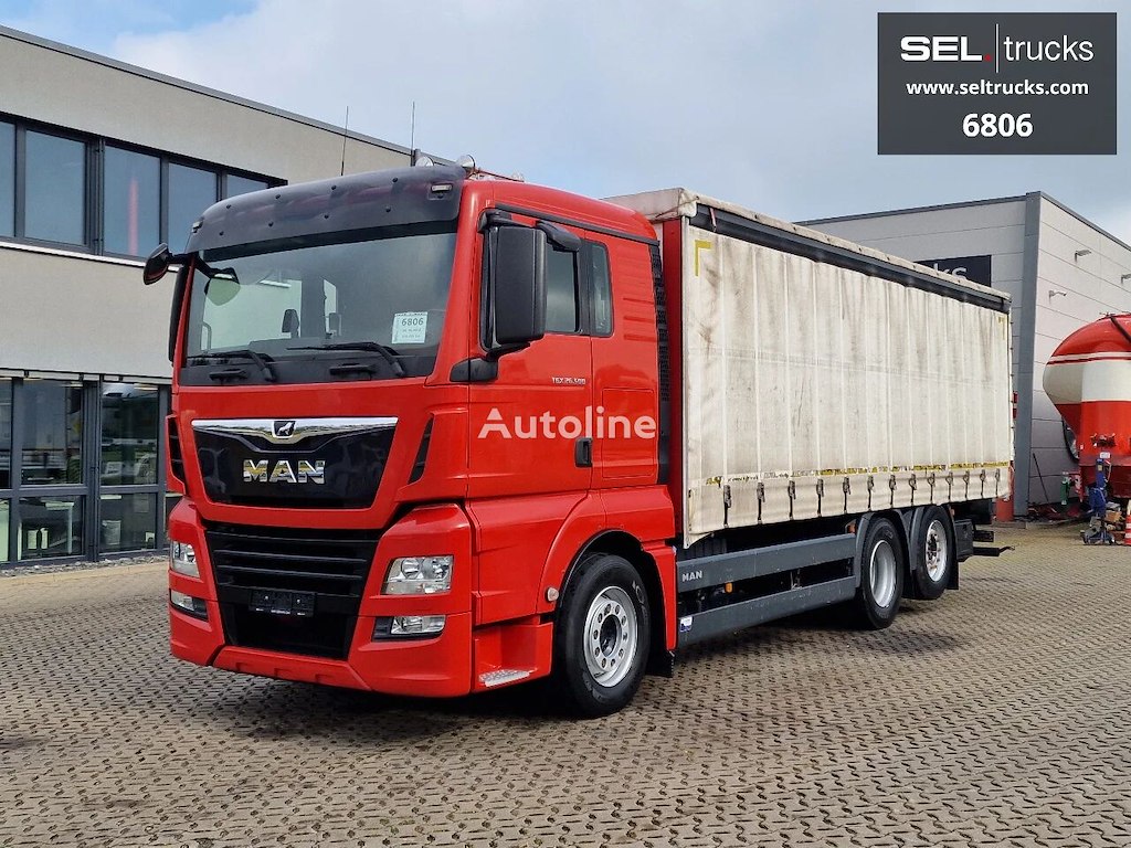 MAN TGX 26.500 ZF Intarder / Navi / Xenon / Lenkachse / Liftachse kamion sa klizna zavesa cerada